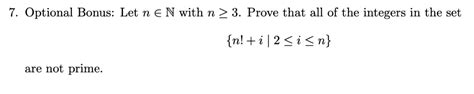 Solved 7 Optional Bonus Let NN With N3 Prove That All Chegg Com