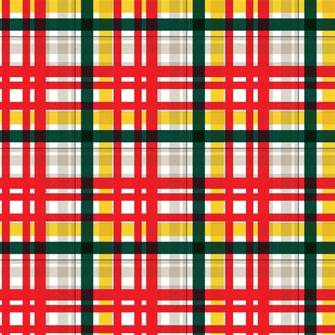 Plaid Pattern Seamless Textile The Resulting Blocks Of Colour Repeat