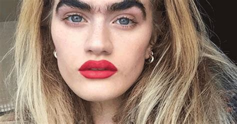This Model Is Making The Monobrow Cool