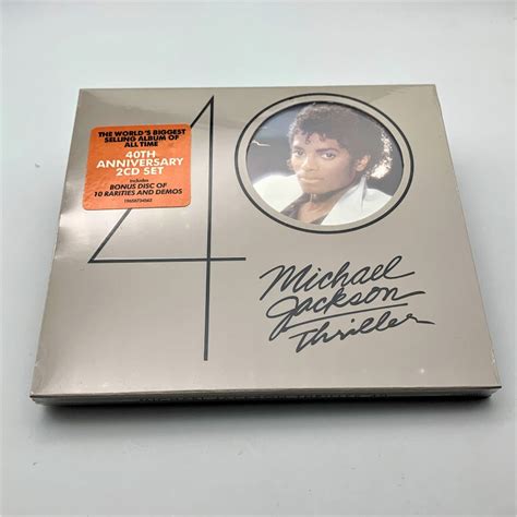 Michael Jackson Thriller Th Anniversary Luxury Version CD Shopee