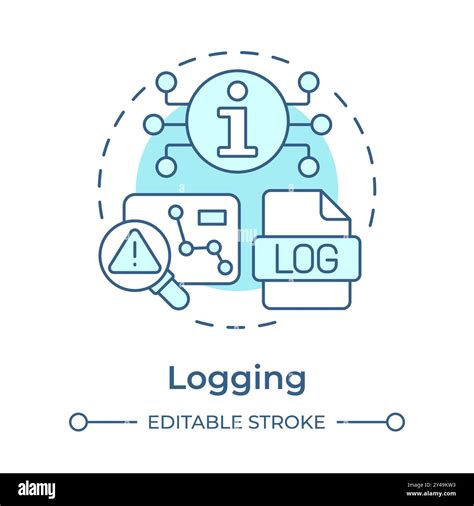 Log File Image Stock Vector Images Alamy