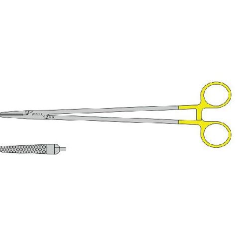 Mason Needle Holder Tungsten Carbide Jaws And Box Joint Masson 265mm