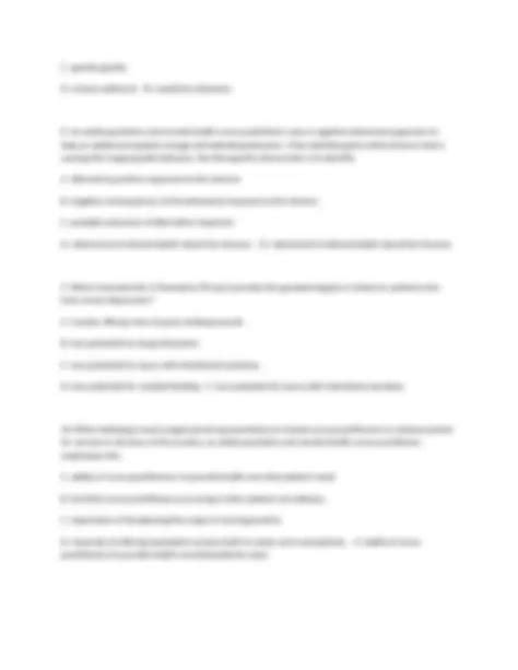 Pmhnp Certification Exam Sample Questions Exams Advanced Education Docsity