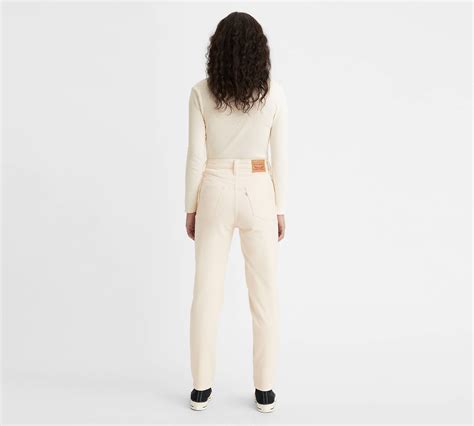 High Waisted Mom Jeans White Levis® Gb