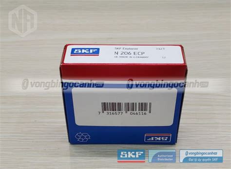 Vòng bi N 206 ECP Vòng bi đũa đỡ SKF Đại lý SKF