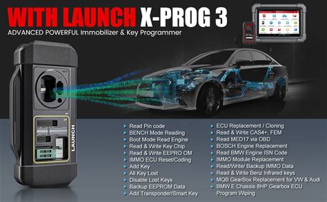 2024 launch x431 immo plus key programmer 3 in 1 immo clone diagnostics