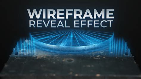 Create A Wireframe Reveal Effect In After Effects Youtube