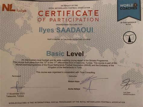 Ilyes Saadaoui On Linkedin Knvb Worldcoaches Lifeskills