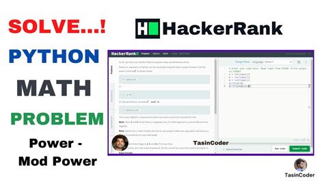 Power Mod Power Math Hackerrank Problem In Python Hindi