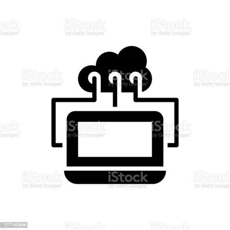 雲計算固體圖標樣式插圖向量圖形及更多下載圖片 下載 互聯網 商務 Istock