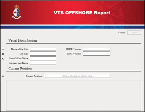 Western Canada Vts Offshore Advance Reporting Requirements