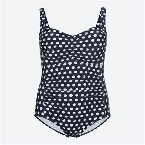 Damen Badeanzug Mit Punkte Muster Black Von Nkd Ansehen