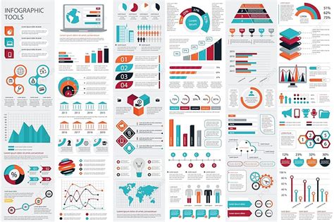Infographic Elements Data Visualization Vector Design Template