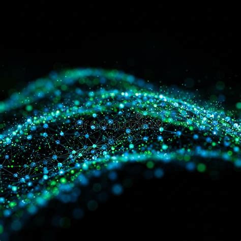 abstract representation of a neural network with a vibrant display of