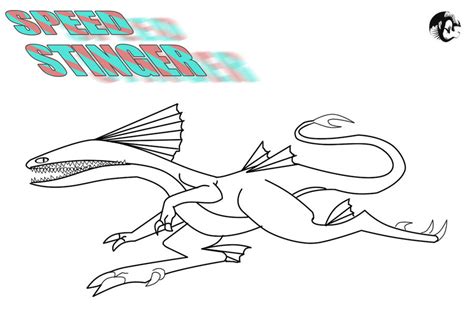 Speed Stinger Outline And Character Template By ScaleBound On DeviantArt