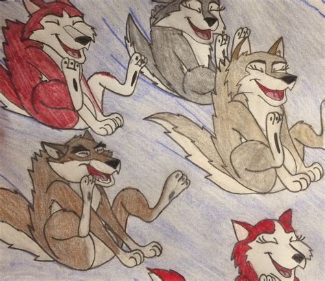 Request Balto Jenna Aleu Kodi And Dusty On Ice By Foxtoons99 On