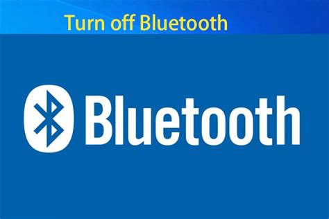 Turn Off Bluetooth On Win10 11 Fix Cant Turn Off Bluetooth MiniTool Partition Wizard