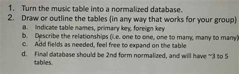 Solved Can Anyone Help Me To Normalize A Simple Sql Table