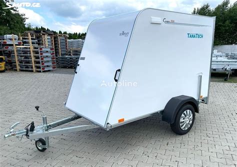 Tanatech Tomplan Midi Cargo TFS 250S Closed Box Trailer For Sale