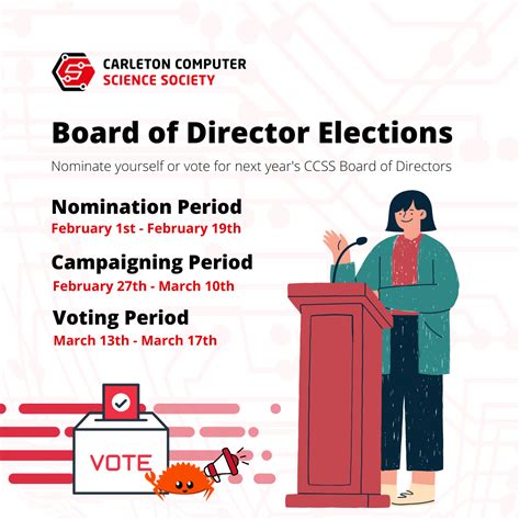 Carleton Computer Science Society CCSS General Elections 2023 2024