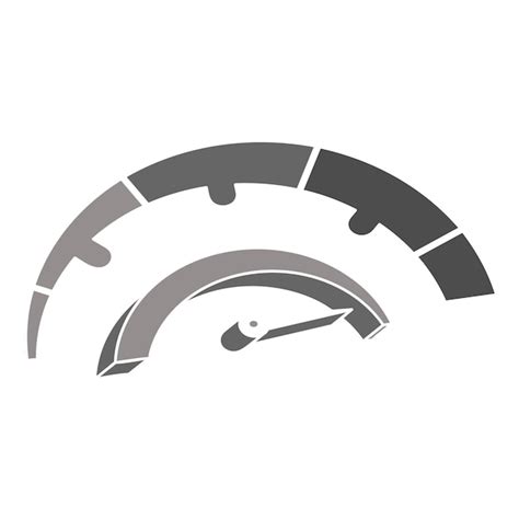 Premium Vector Speedometer Logo Vector Illustration
