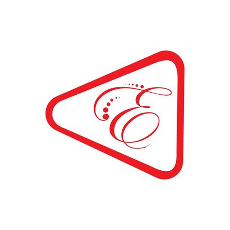 Ilustración Vectorial única De Iconos Abstractos De La Letra E 14018477