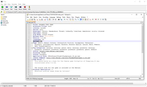 [bug] extreme meta field exported in the meta yaml on core · issue 222