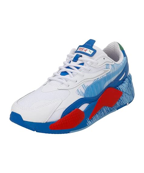 Buy Puma Unisex Adult RS X³ Render White Royal High Risk Red Sneaker UK at Amazon in