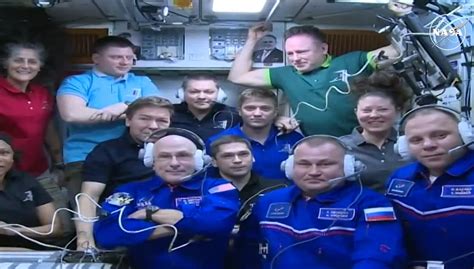 Soyuz MS 26 Successfully Docks To Space Station Expedition 71 Welcomes