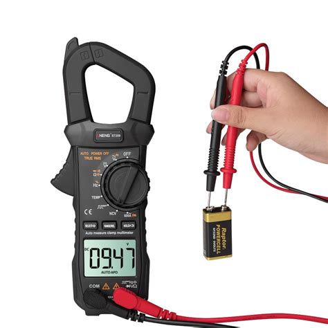 Clamp Meter 6000 Rms Amp Auto Lcd Display Meters Voltmeter Auto Meter