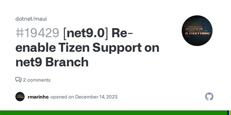 Net9 0 Re Enable Tizen Support On Net9 Branch Issue 19429 Dotnet