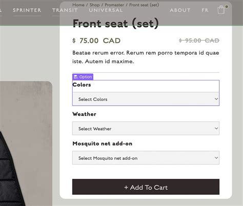 Multiple Different Styles Of Product Variants Inside One Product Template Ecommerce Forum