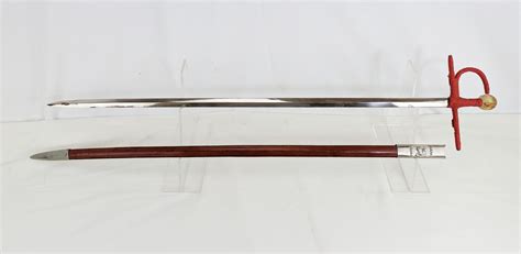 Spanish Matador Bullfighters Sword With Leather Scabbard Sally Antiques