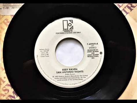 San Antonio Nights , Eddy Raven , 1982 - YouTube