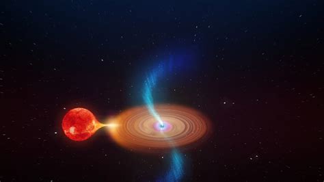Black Holes Gravity Seen Tugging On Nearby Space Space Earthsky