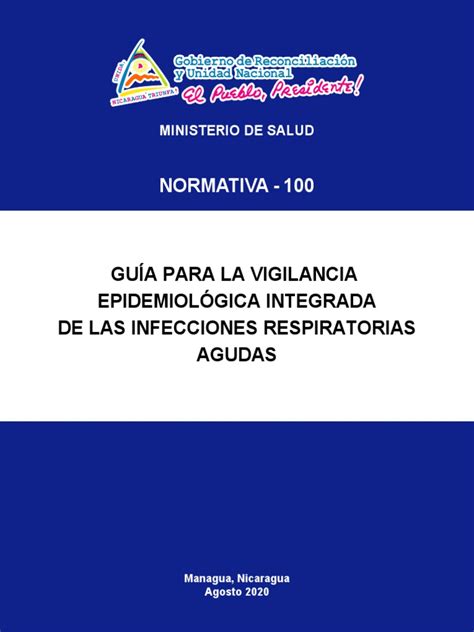 Normativa 100 Guía Para La Vigilancia Epidemiológica Integrada De