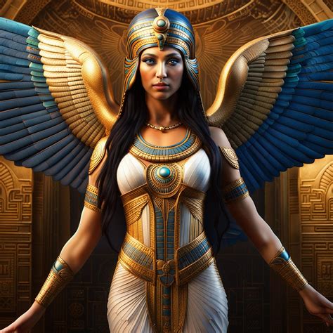 Aset Isis Goddess Of Love Healing Fertility 18 By Dragon Gates On