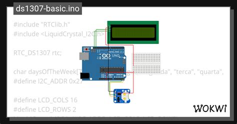 Ds1307 O Copy Wokwi Esp32 Stm32 Arduino Simulator