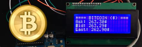Bitcoin Price Ticker Con Arduino Blog Ulisesgascon