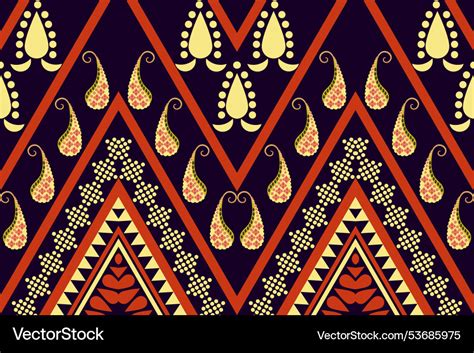 Geomagnetic Native Pattern Royalty Free Vector Image