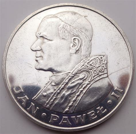 1000 złotych JAN PAWEŁ II 1982 SREBRO 12665881462 oficjalne