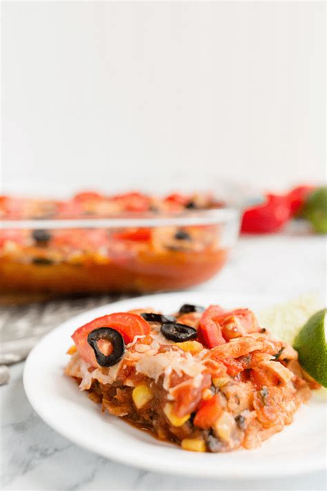 Healthy Vegetarian Mexican Lasagna Recipe