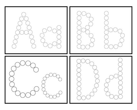 Best Ideas For Coloring Bingo Dot Letters