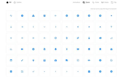 A Pack Of More Than 480 Beautiful Open Source Eva Icons As Vue Components