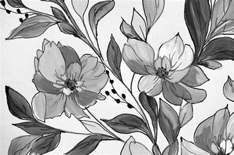 밝은 배경에 꽃을 그립니다 유화 아크릴 인상주의 스타일 꽃 그림 밝은 색상 예술적 배경 카드 꽃 카드 봄 꽃 관목에 대한 스톡 벡터 아트 및 기타 이미지 Istock