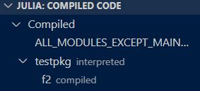 Debugger Treat Specific Functions As Compiled In Package General Usage Julia Programming