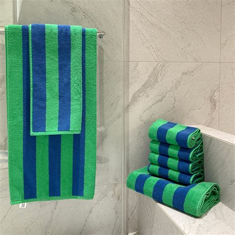 더블페이스 스트라이프 호텔수건 200g 10장 감도 깊은 취향 셀렉트샵 29cm