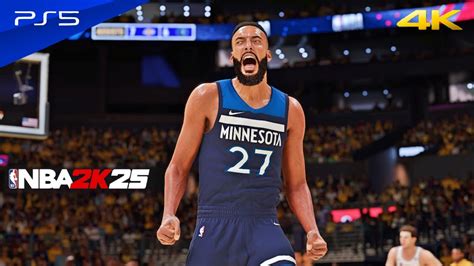 Nba 2k25 Timberwolves Vs Lakers Gameplay Ps5 4k60fps Youtube