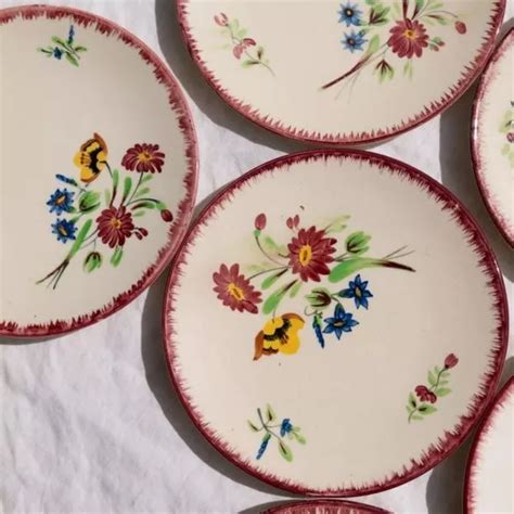 Vaisselle Ancienne Manufacture Gien Maison Girouette