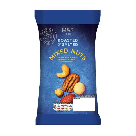 Mands Roasted And Salted Mixed Nuts Ocado